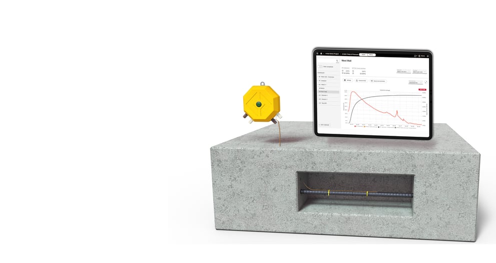 Temo Link Concrete Temperature And Maturity Monitoring